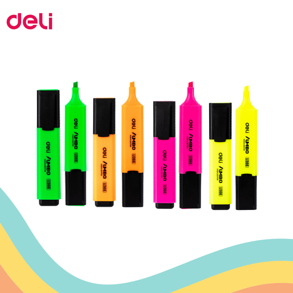 Jual HIGHLIGHTER DELI U-366 (1 PCS) | Shopee Indonesia
