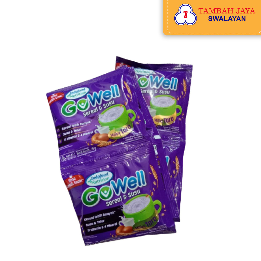 Jual Gowell Sereal Taro Renceng isi 10Pcs | Shopee Indonesia
