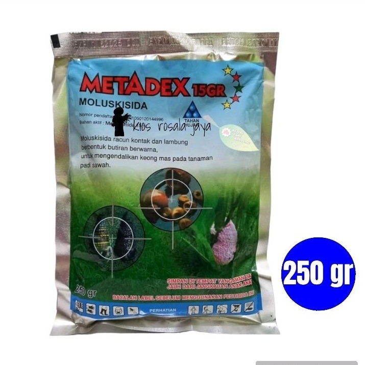 Jual Moluskisida METADEX 15GR 250 gram Racun Keong/Siput | Shopee Indonesia