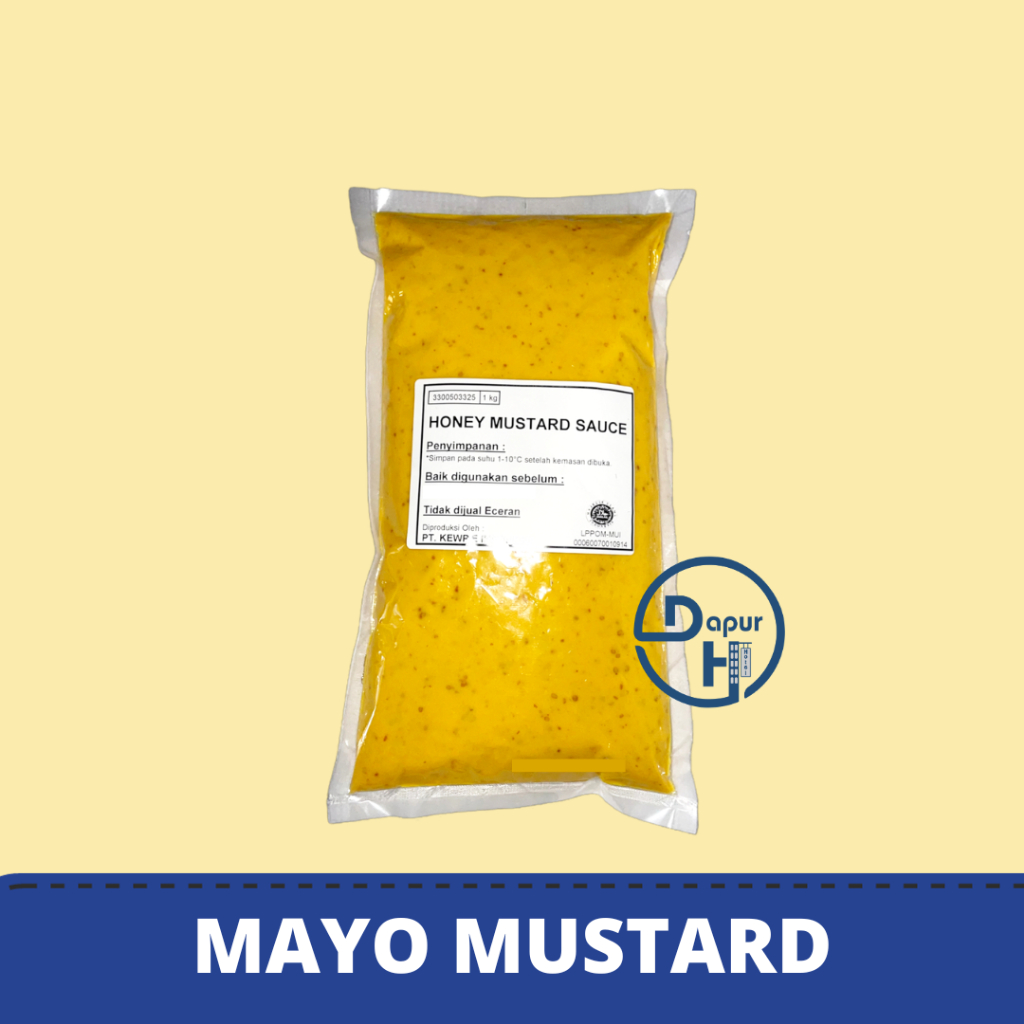 Jual KEWPIE Mayo Honey Mustard Mayo 1 Kg Halal | Chicken Wing Sweet ...