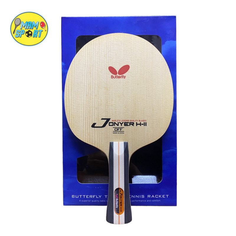 Jual Kayu Bet Tenis Meja BUTTERFLY JONYER H II FL Original | Shopee Indonesia
