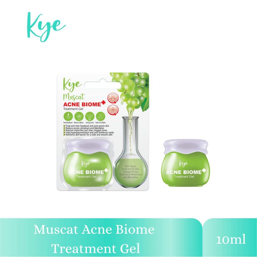 Jual Kye Muscat Acne Biome Treatment Gel 10ml - Jar | Shopee Indonesia