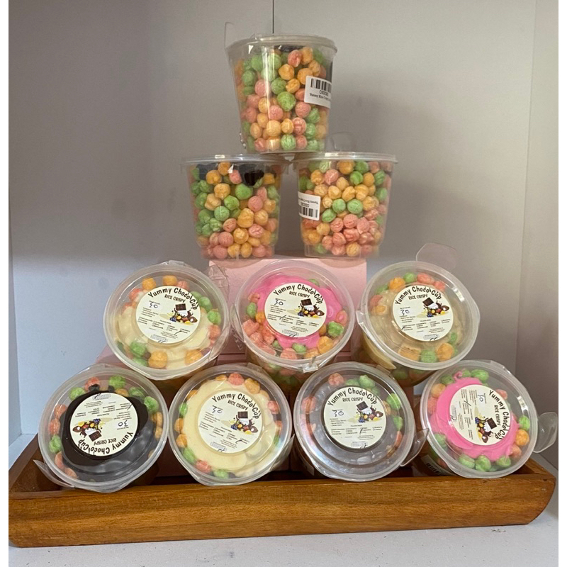 Jual Yummy Rice Crispy SHARE IN JAR cocolan biasa | rice crispy coklat ...