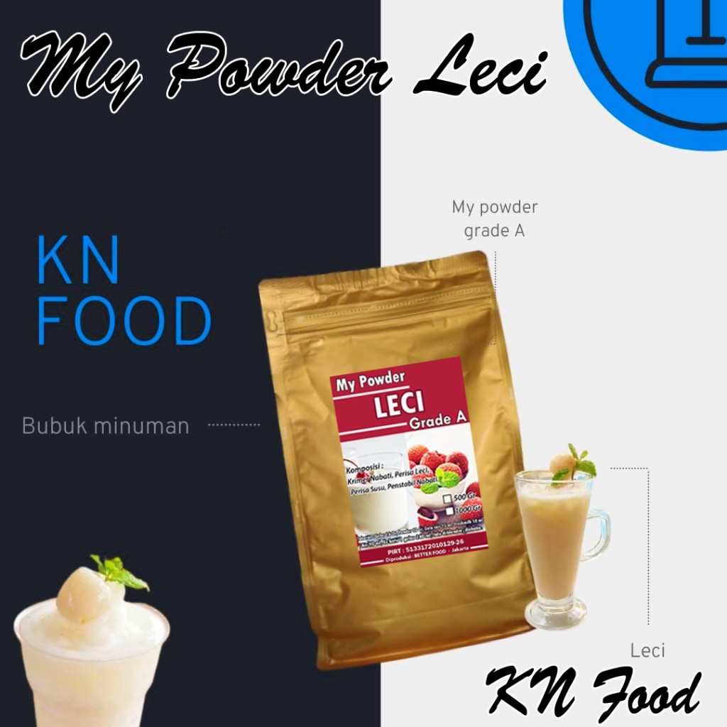 Jual My Powder Minuman Rasa Leci Grade A 1Kg | Shopee Indonesia