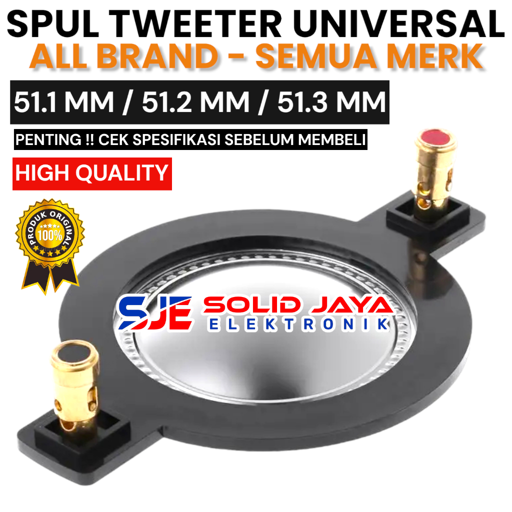 Jual SPUL TWITTER TWITER 51 51.2 51.3 MM 51 51,2 51,3 SPULL VOICE COIL ...