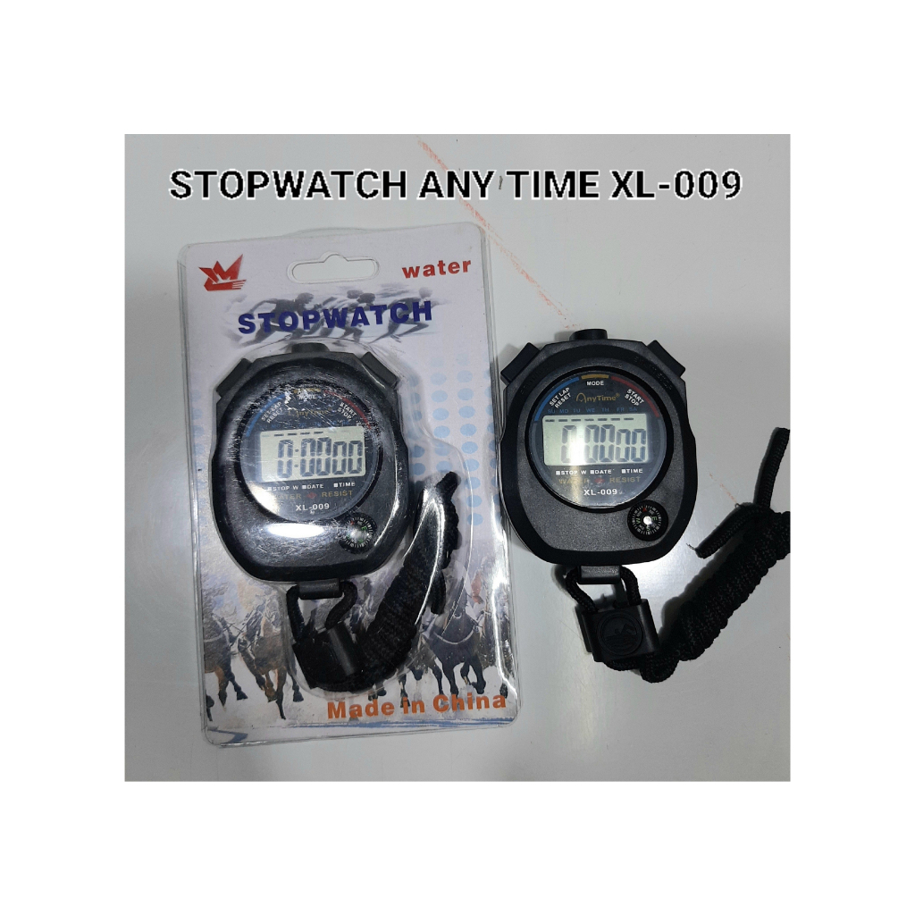 Jual STOPWATCH DIGITAL ANYTIME XL 009, 010, 013, 021, 022 | Shopee ...