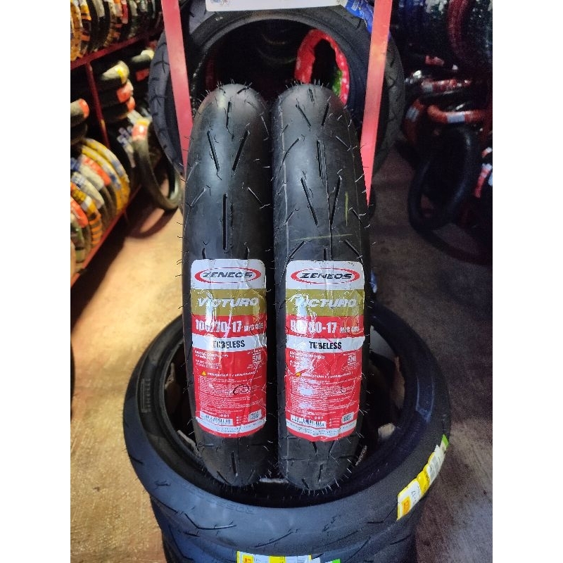 Jual Zeneos VICTURO softcompound 90/80-17 100/70-17 110/70-17 tubeles ...