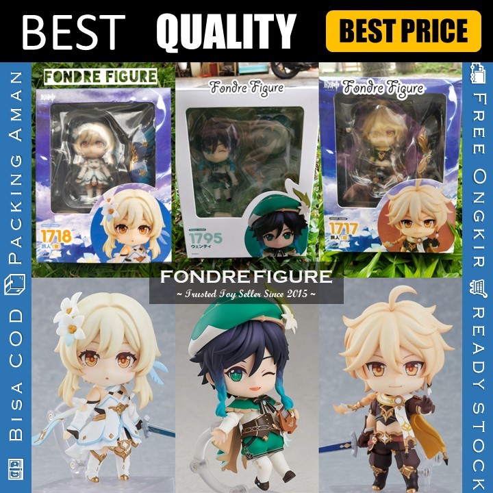 Jual NENDOROID LUMINE AETHER TRAVELER VENTI NENDO 1718 1717 1795 ...