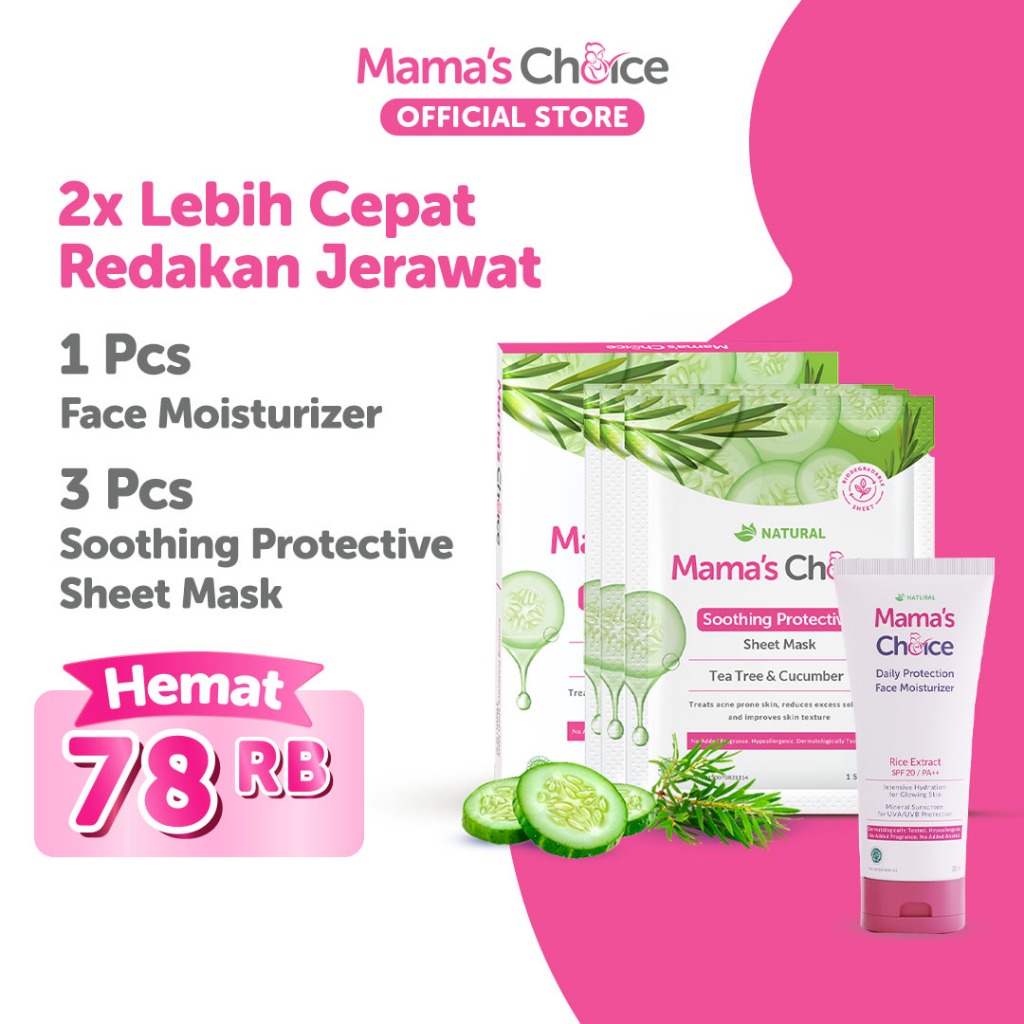 Jual Sunscreen Ibu Hamil | Daily Protection Face Moisturizer SPF 20 ...