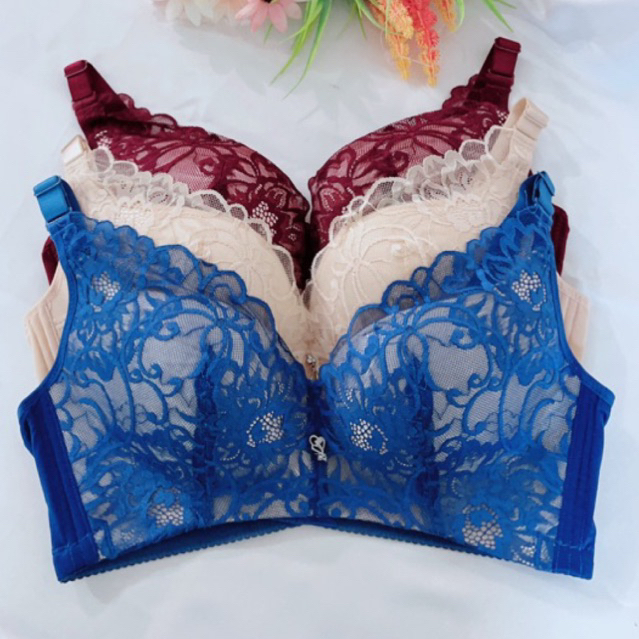 Jual BRA SEAMLESS RENDA (K-F14) TANPA KAWAT BUSA PUSH UP RENDA PREMIUM ...