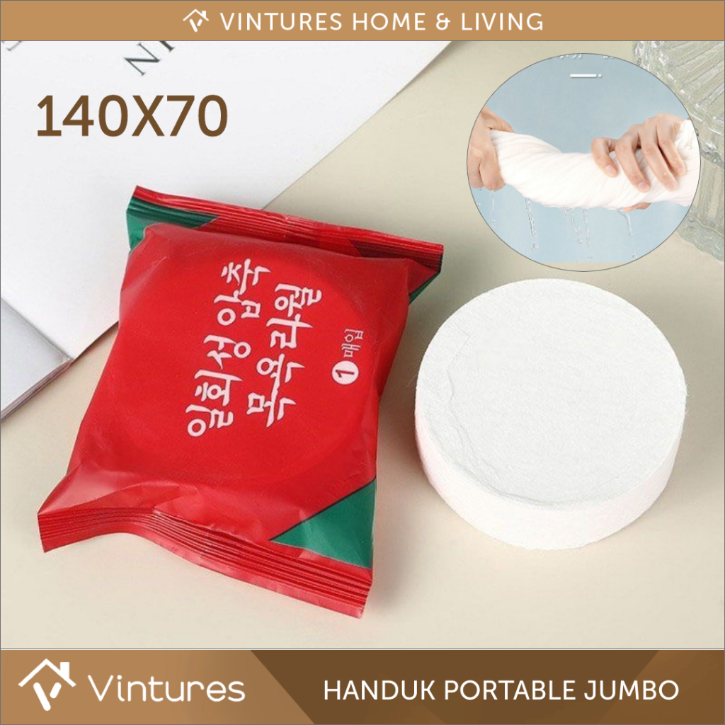 Jual Handuk Mandi Travel Portable Ukuran Besar / Lap Sekali Pakai ...