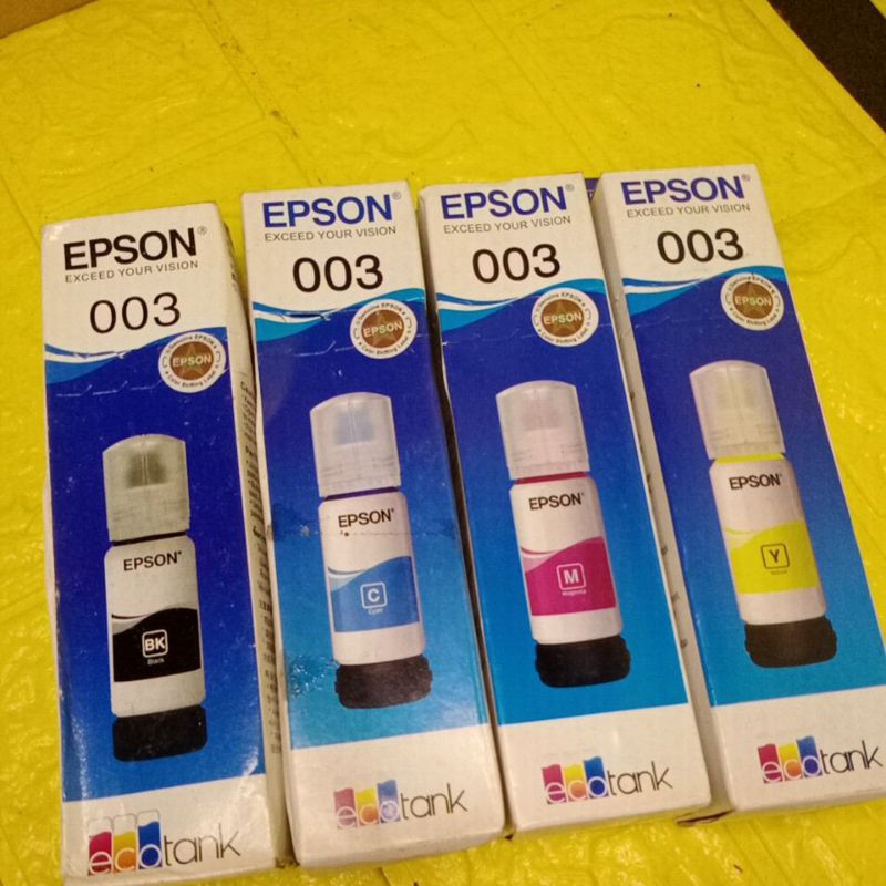 Jual Tinta Epson 003 Isi Ulang Printer L1110 L5190 L3150 L3110 L3101 ...