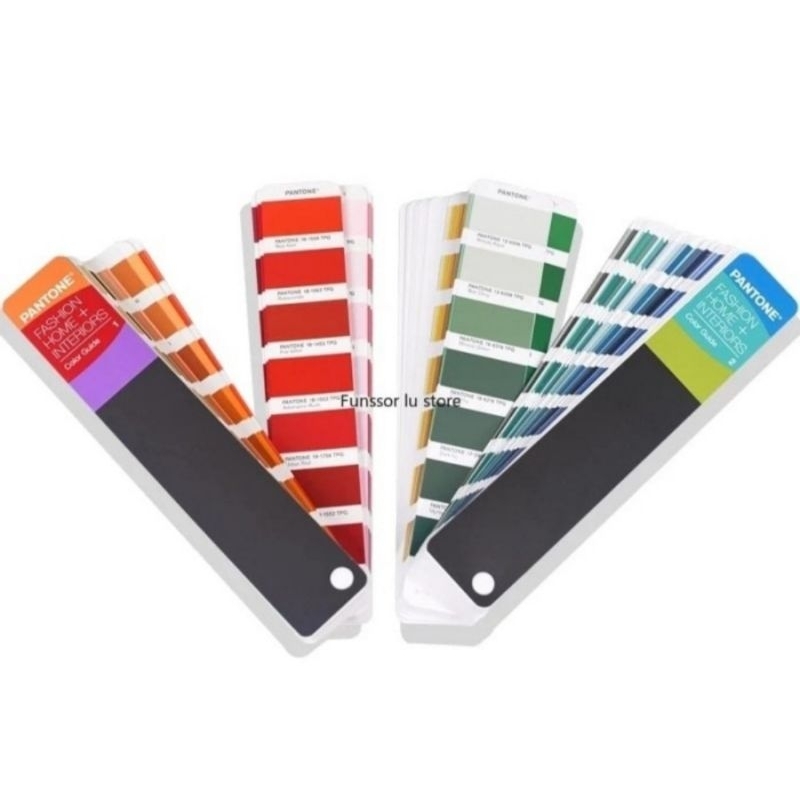 Jual 2pc 2020 Edition Pantone Color Card TPG Pantone Textile Home Color ...