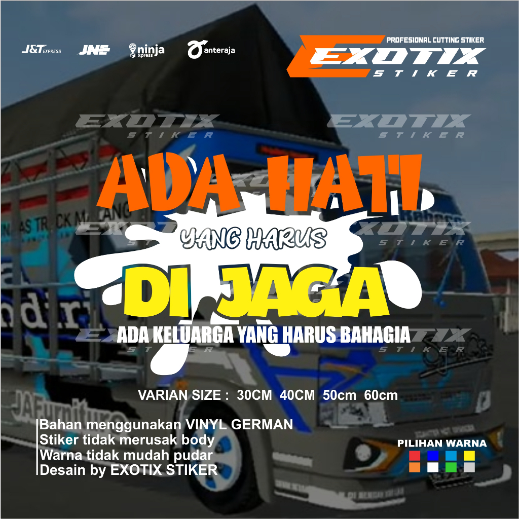 Jual Stiker kaca truk pick up stiker cuting kata kata stiker katakata ... Jual Stiker kaca truk pick up stiker cuting kata kata stiker katakata ...