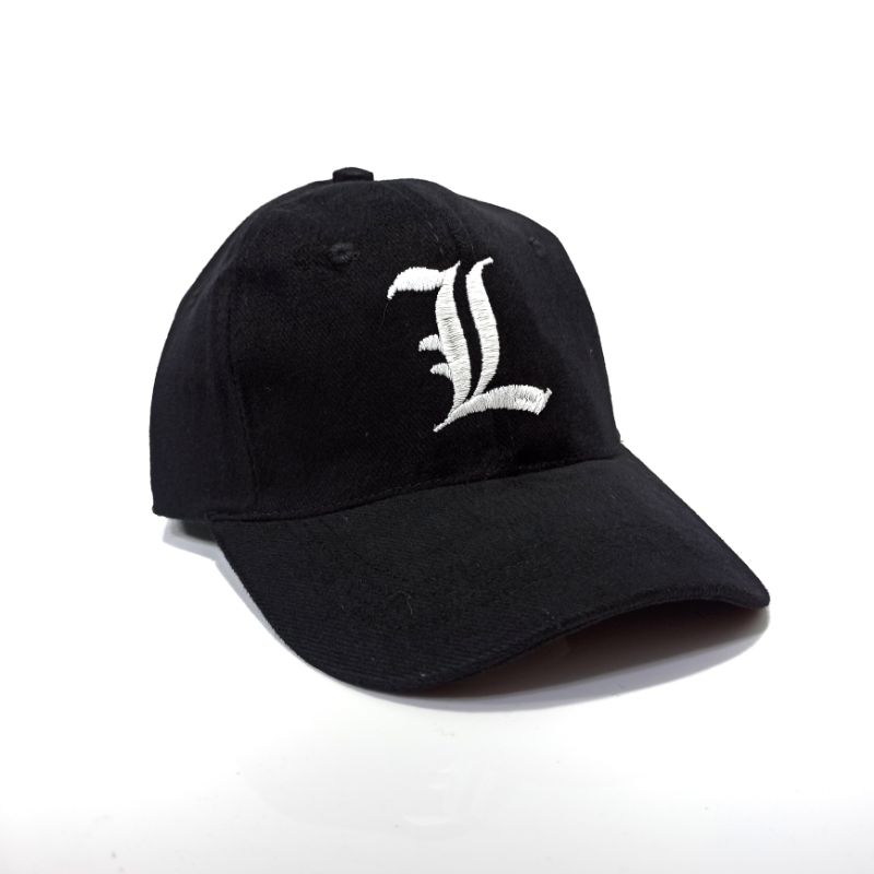 Jual Topi Deathnote Death Note Anime Manga Inisial L Snapback 5 Panel ...