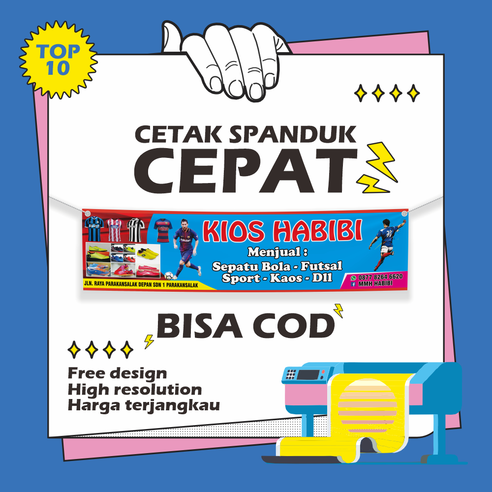 Jual spanduk | banner 1 hari jadi |FREE DESIGN |baliho |banner |banner ...