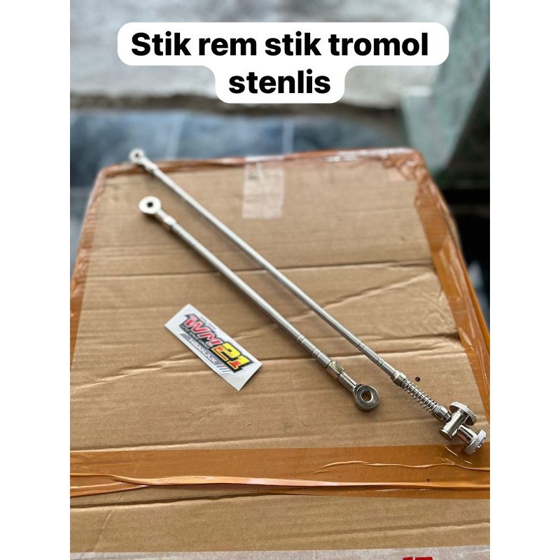 Jual STIK REM DAN STANHUB STAINLESS STENLIS STELL PNP CB GL MEGAPRO RXZ ...