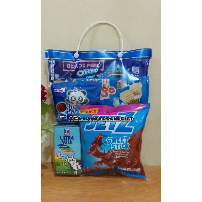 Jual Paket Snack biru /paket ulang tahun biru / Snack serba biru ...