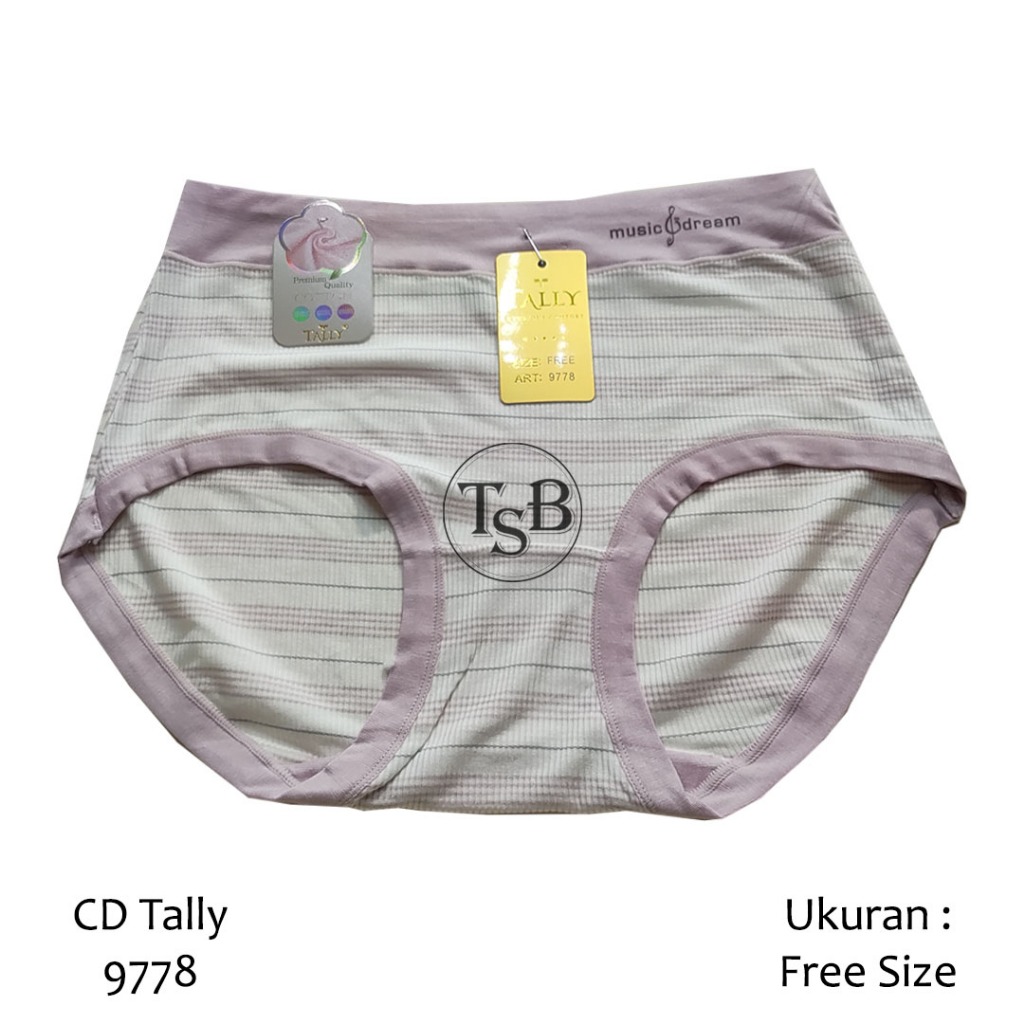 Jual Celana Dalam Wanita Tally 9778 3 Pcs CD Wanita Tally Celana Dalam Tally CD Tally Free Size ...
