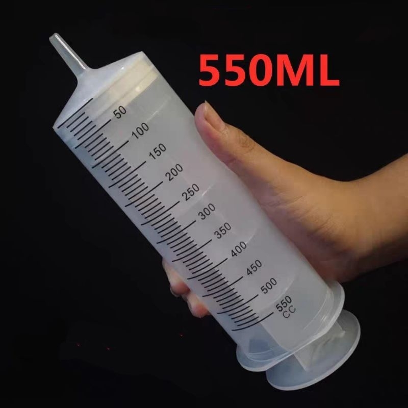 Jual Suntikan Besar 550ml Jumbo Large Cylinder 550ml Syringe | Shopee ...