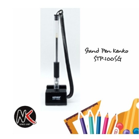 Jual Stand Pen/Pulpen Meja/Ballpoint Meja KENKO STP-100SG | Shopee ...