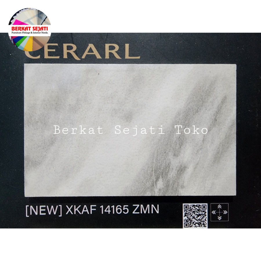 Jual XKAF 14165 ZMN Aica Cerarl Panel Marmer Granit Dinding Tembok Kitchen | Shopee Indonesia