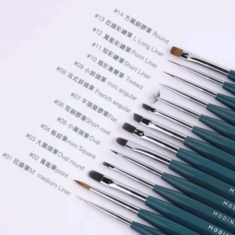 Jual MODING - [Nail Brush] 14 Types | Shopee Indonesia