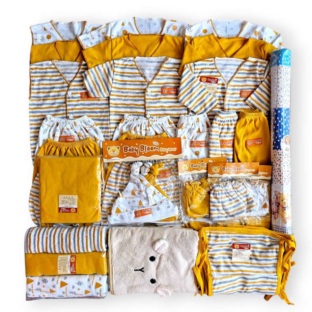 Jual 50 Pcs Paket Hemat Terkomplit Baju Bayi Baru Lahir Paket Hemat ...