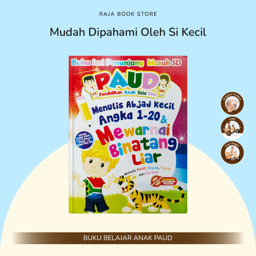 Jual Buku Edukasi Belajar Anak Paud Tk Lengkap Mewarnai Belajar Menulis ...