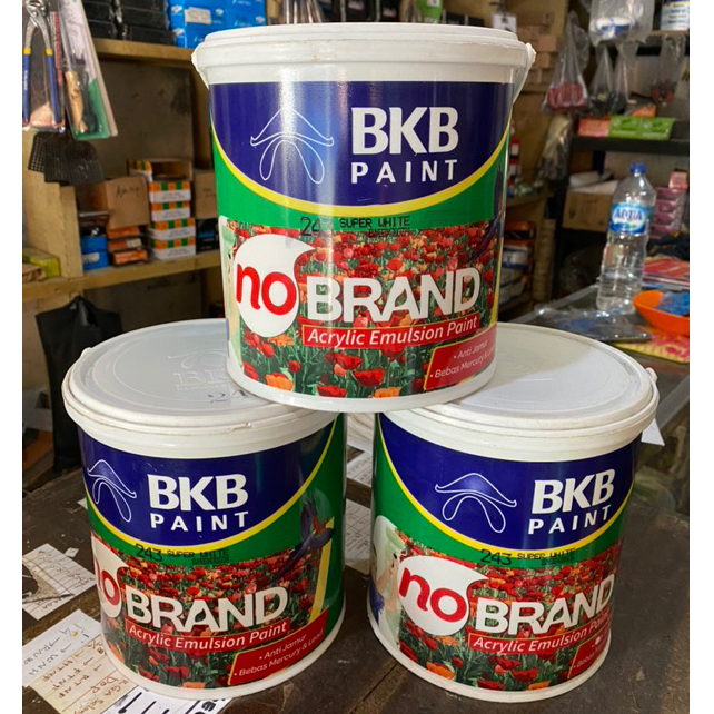Jual cat tembok NO BRAND cat tembok murah 4.5kg 5kg Kemasan 5kg ...
