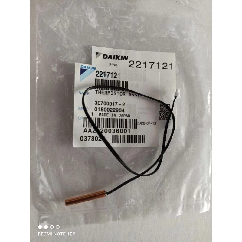 Jual TERMISTOR THERMIS AC DAIKIN THAILAND FTKC Soket kecil | Shopee ...