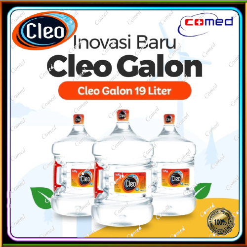 Jual Cleo Galon 19 Liter Plus isi / Air Cleo Murni 19 L KHUSUS INSTAN / BPA Free Cleo AIr Murni ...