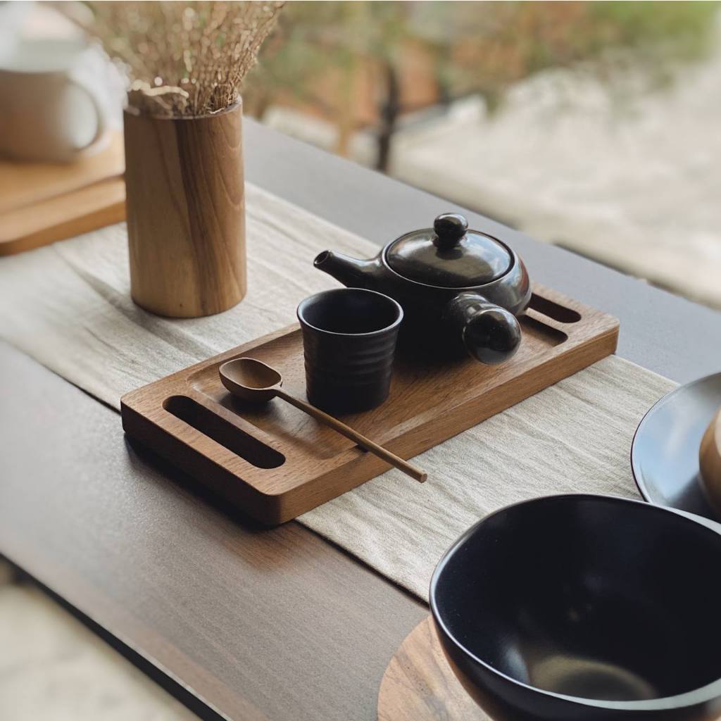 Jual CHABON | Nampan / Tray Kayu Kotak | Shopee Indonesia