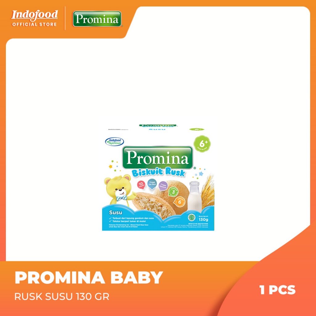 Jual Promina Rusk Susu 130 gr | Shopee Indonesia