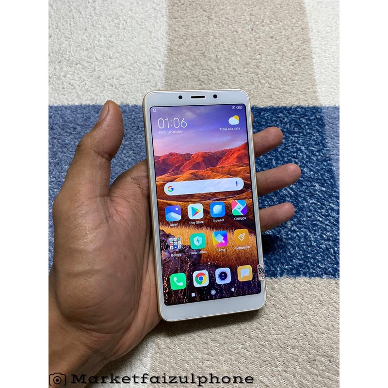 Jual XIAOMI REDMI 6 3/32 4G LTE HANDPHONE ANDROID SECOND MURAH | Shopee ...