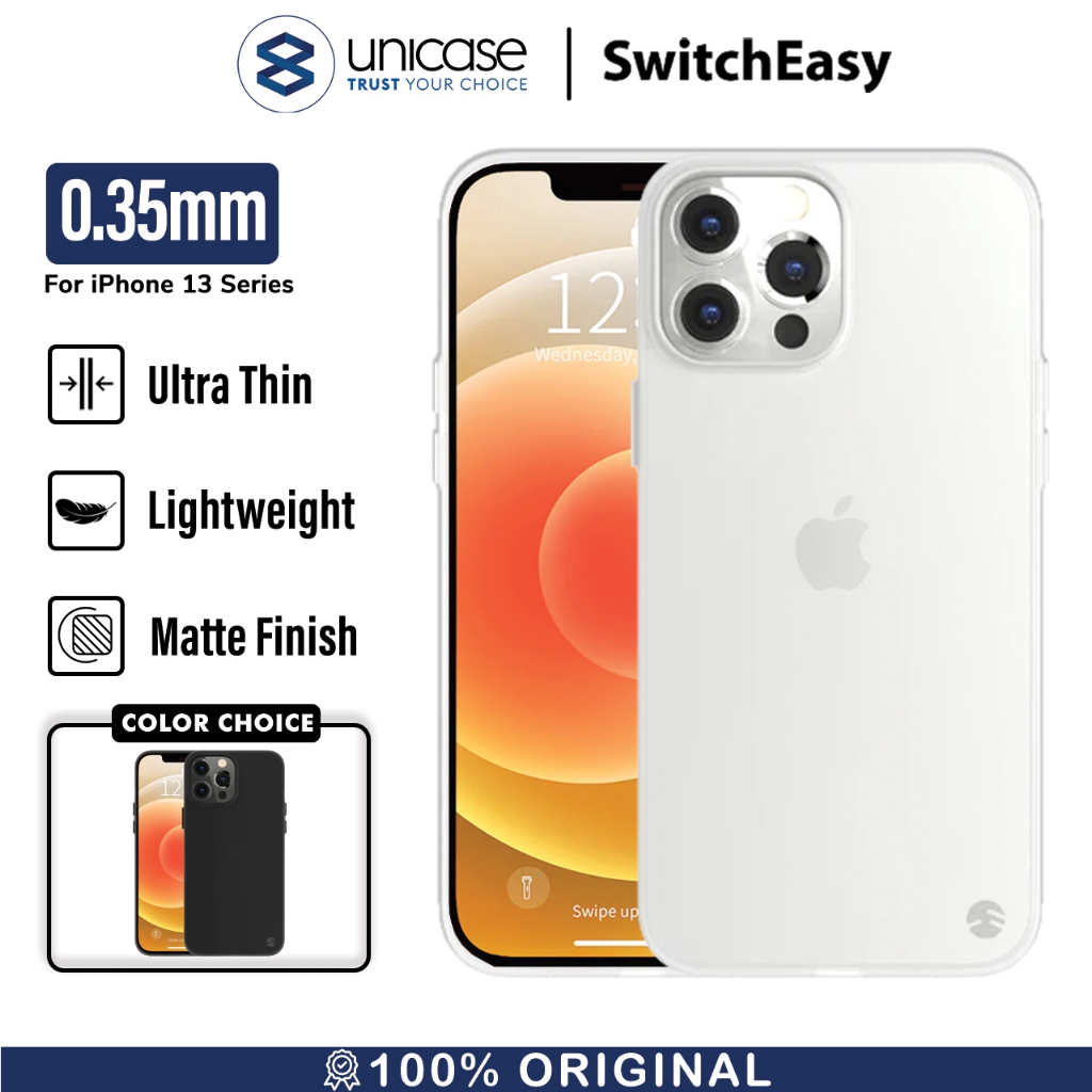 Jual Case iPhone 13 Pro Max 13 Mini SwitchEasy 0.35mm Slim Hardcase ...