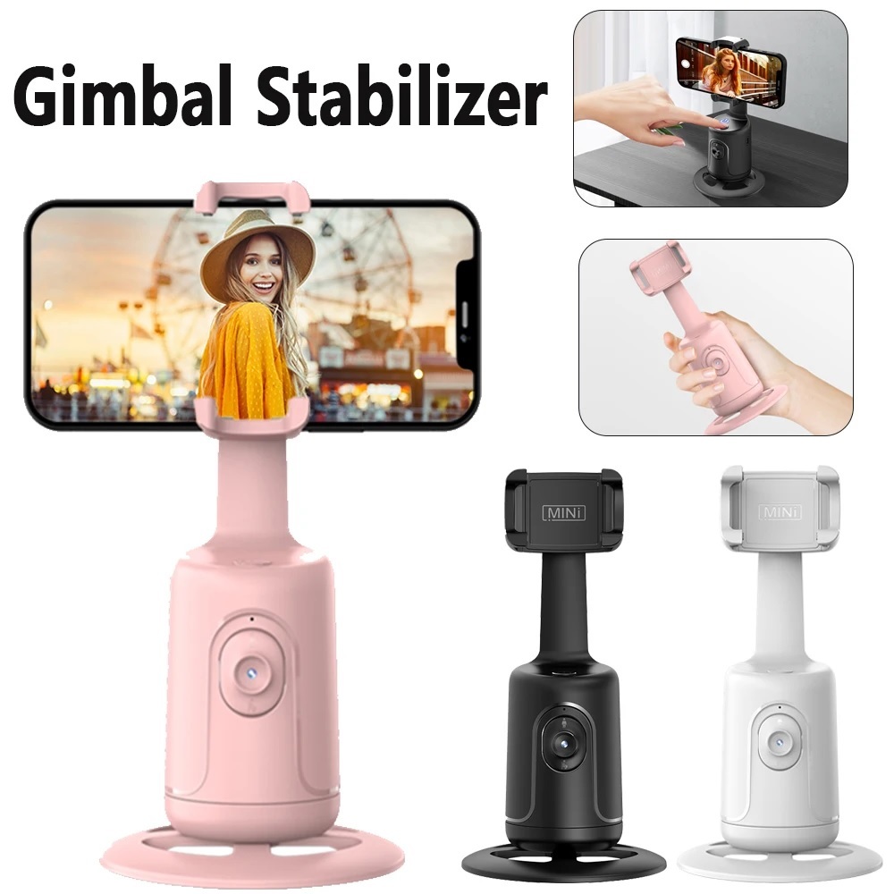 Jual Gimbal Stabilizer P01 Auto Face Tracking Selfie Stick Tripod Handphone | Shopee Indonesia
