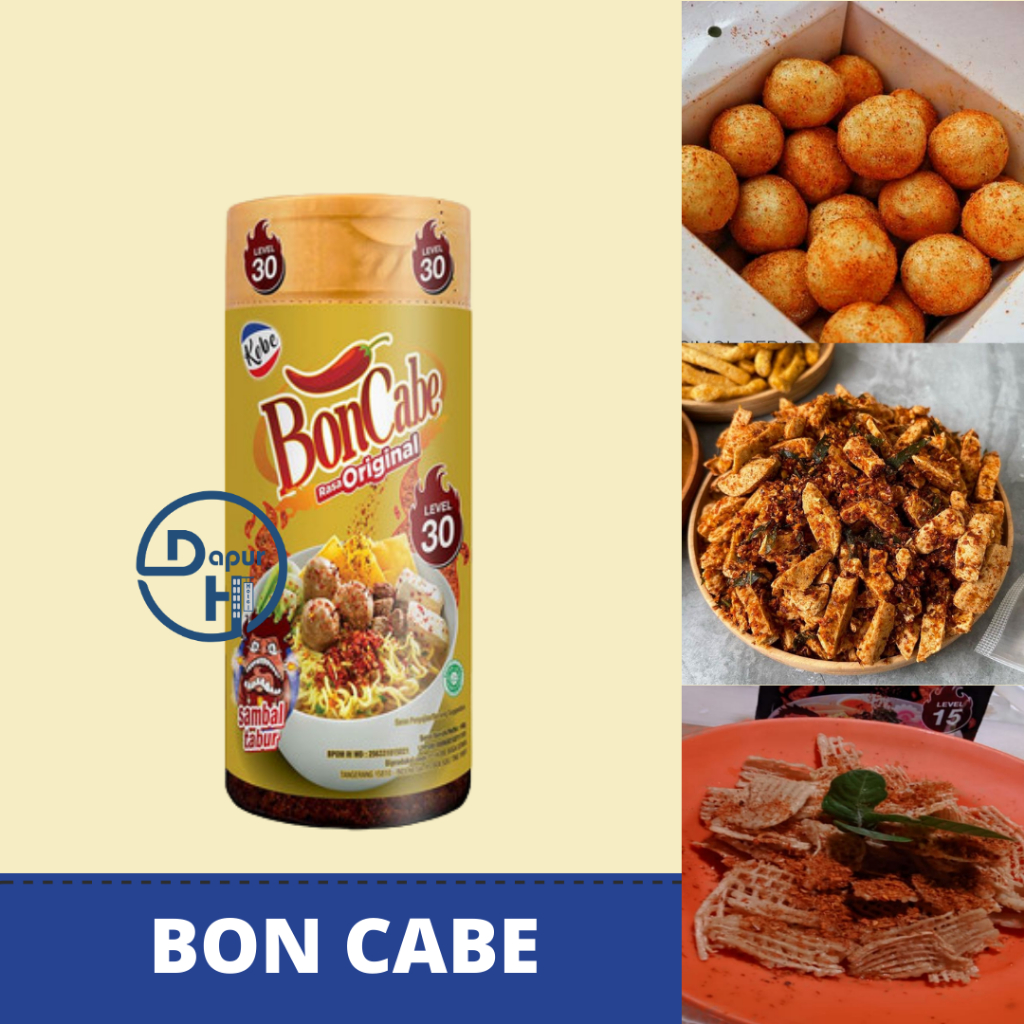 Jual BONCABE Level 30 Bon Cabe Botol 40 g Halal /Lv. 30 Bubuk Cabai ...