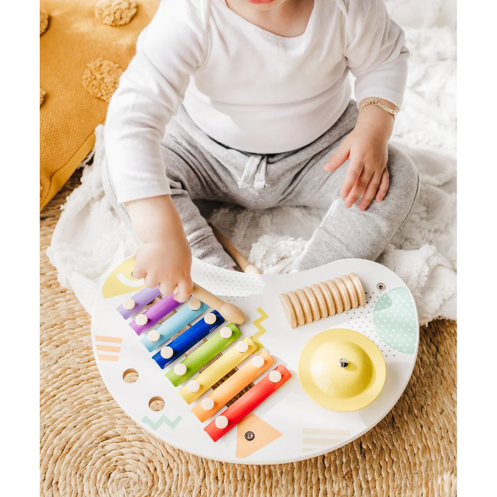 Jual Bubble Wooden Music Table - Mainan Kayu Musik Instrument Wood ...