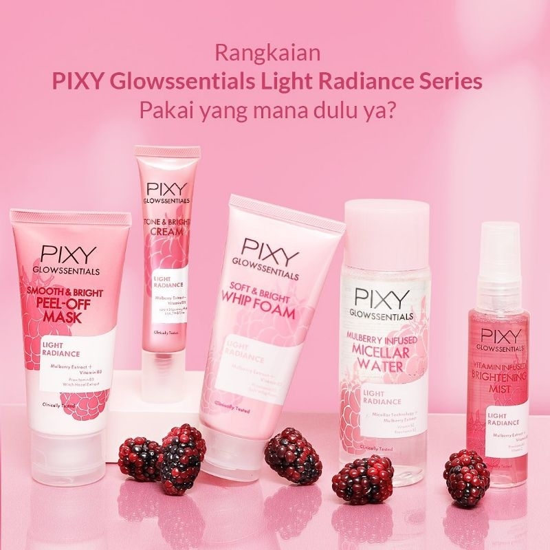 Jual PIXY SKINCARE GLOWSSENTIALS LIGHT RADIANCE / PIXY SKINCARE ...