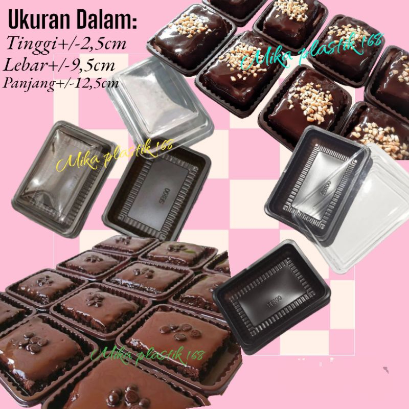 Jual Mika brownies mini/PB30 isi 50set | Shopee Indonesia