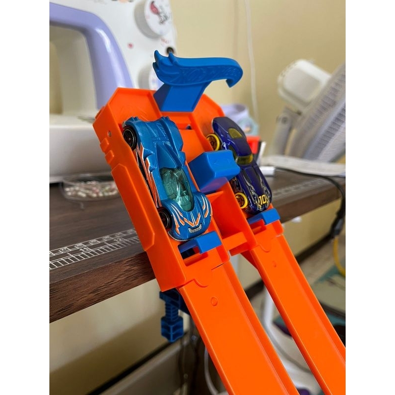 Jual Start gate Original Hot wheels two line + holder meja | Shopee ...