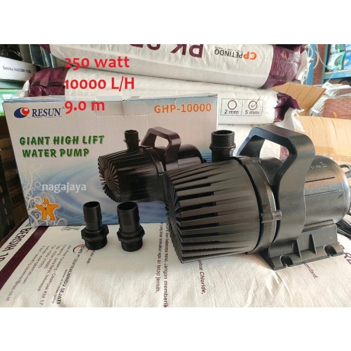 Jual Resun GHP 10000 resun 10000 waterpump pompa celup aquarium kolam | Shopee Indonesia