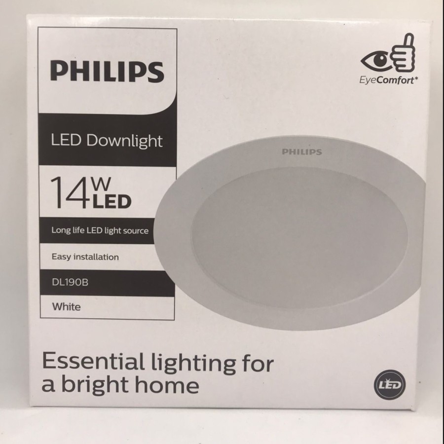 Jual PHILIPS DOWNLIGHT LED ERIDANI DL190B 14W GEN 3 LED6 D100 SNI ...