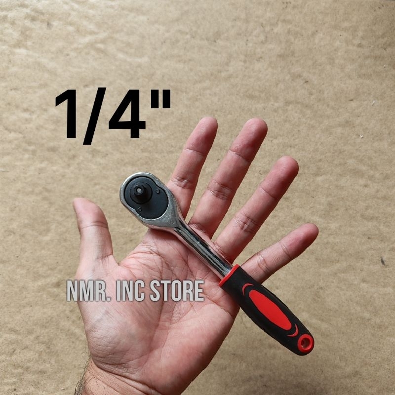 Jual Gagang Ratchet Mata Kunci Shock 1/4, 3/8, 1/2, Stang Sok Sock ...