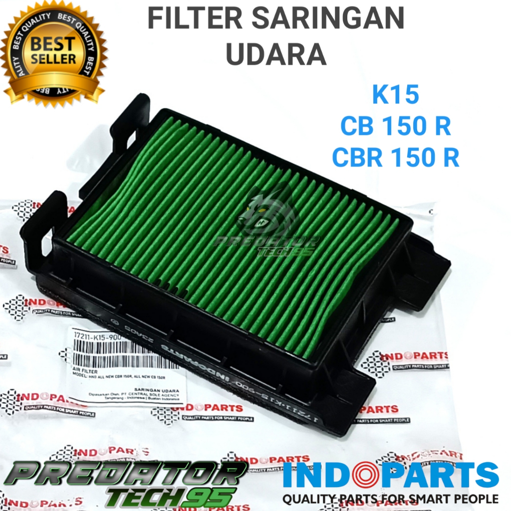 Jual FILTER UDARA SARINGAN UDARA INDOPART HONDA K15 NEW CB150R CB 150 R ...
