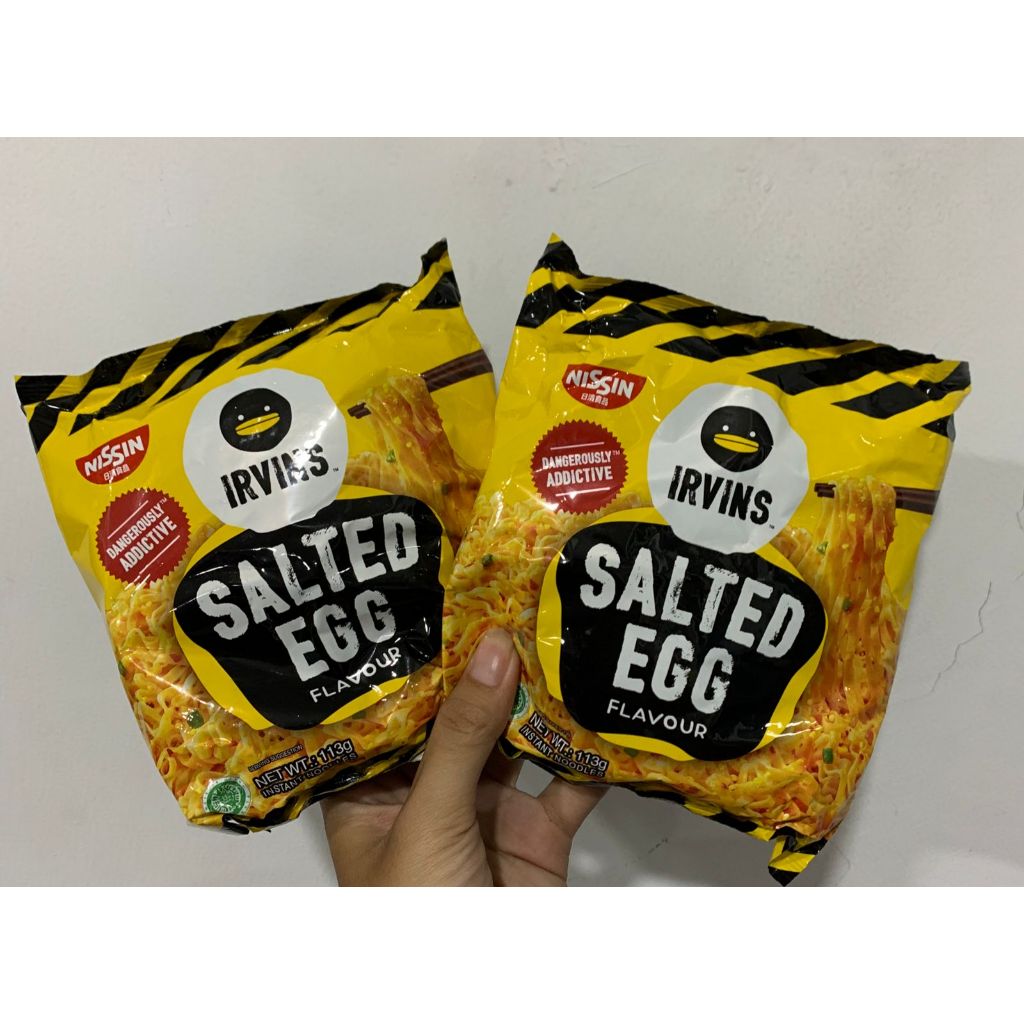 Jual MIE IRVINS SALTED EGG SATUAN - MIE | Shopee Indonesia