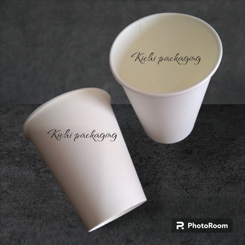 Jual HOT PAPER CUP SIZE 8 OZ COFFEE POLOS PUTIH / GELAS KERTAS 240ML ISI 50 PCS | Shopee Indonesia