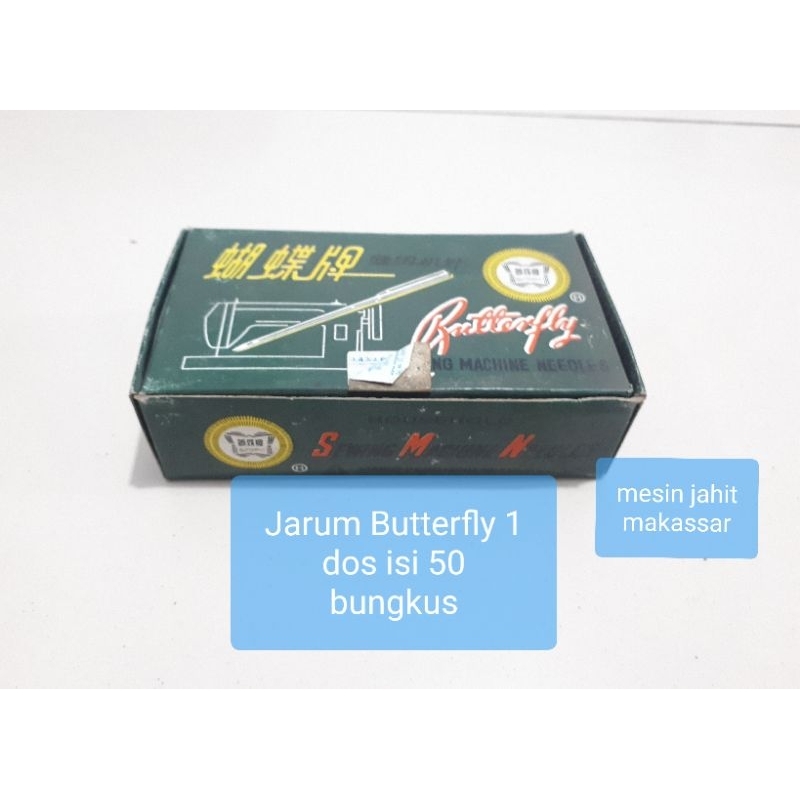Jual Original Termurah | Jarum Butterfly Untuk Mesin Klasik 1 dus (Isi ...