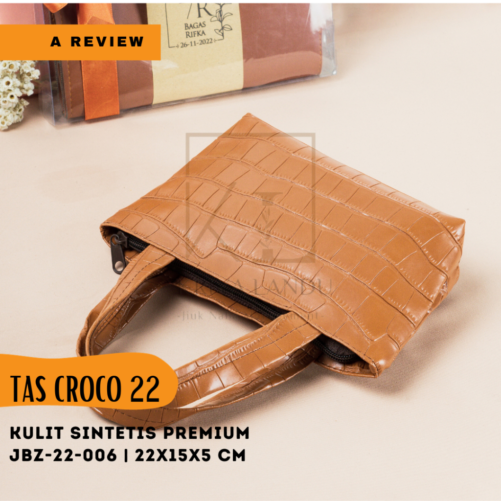 Jual Souvenir Merchandise Murah - Tas Croco Kriya Landu | Shopee Indonesia